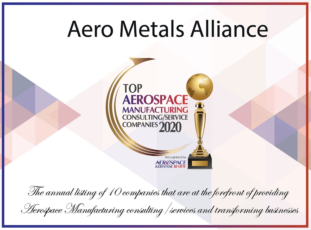 Award for service to the Aerospace & Defense industry